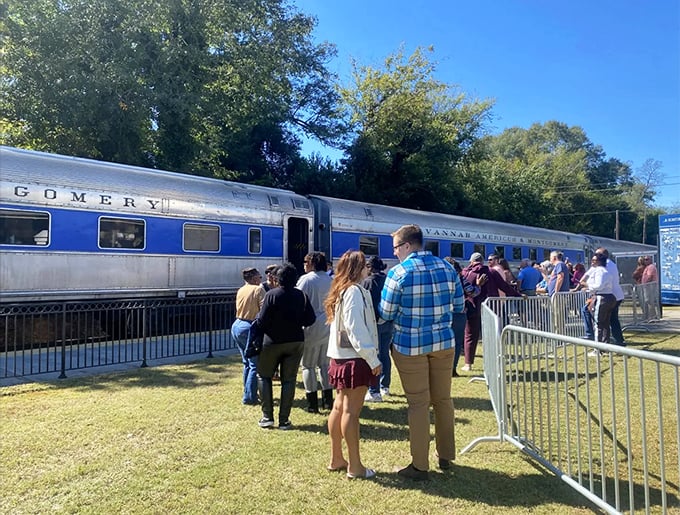 All aboard for nostalgia! These vintage train cars remind us that sometimes the journey matters more than the destination.