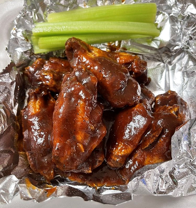 BBQ chicken wings that bridge the gap between Italian tradition and American comfort food perfectly.
