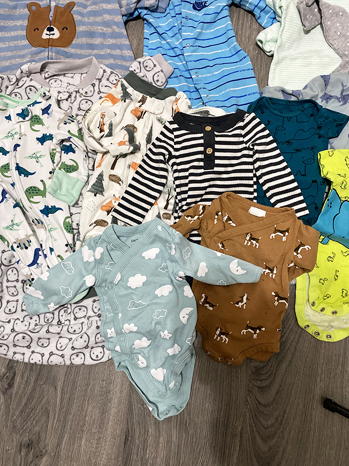 Baby clothes heaven &ndash; where tiny fashion statements come with tiny price tags, perfect for little ones who outgrow everything faster than you can say "growth spurt."