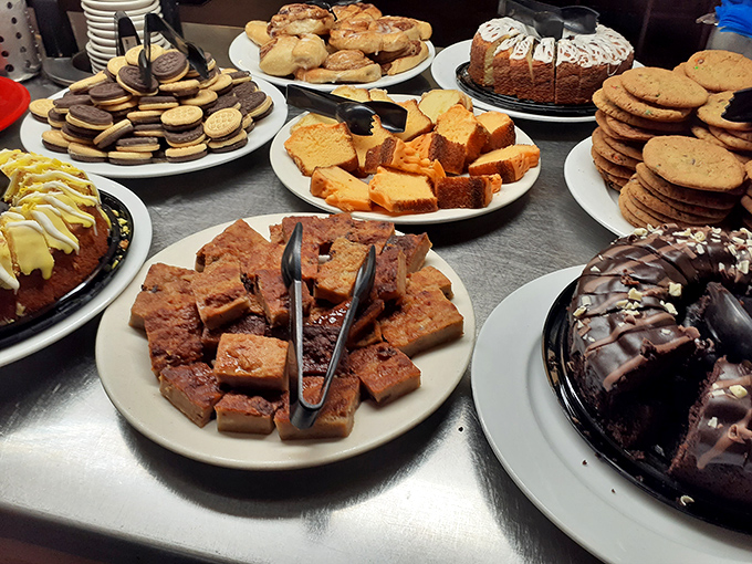The dessert spread that laughs in the face of "I couldn't possibly eat another bite" &ndash; resistance is deliciously futile.