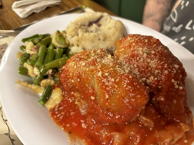 These Bavarian Cabbage Rolls look like they're auditioning for the lead role in "Comfort Foods That Hug You From The Inside."
