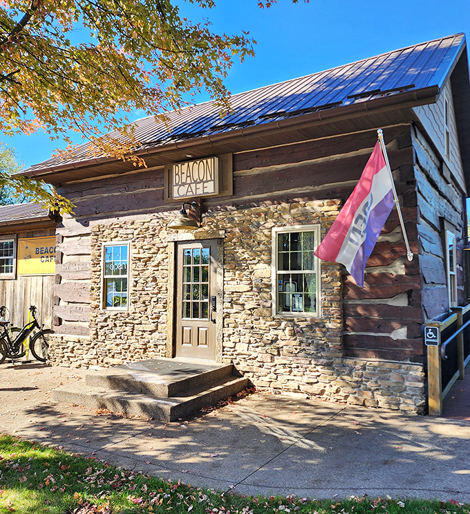 Beacon Cafe serves comfort food that tastes like childhood memories, even if you're visiting here.