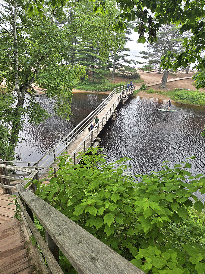 Engineering meets enchantment at the lagoon crossing. This bridge connects not just two shores, but also your everyday self to your better, more relaxed island version.