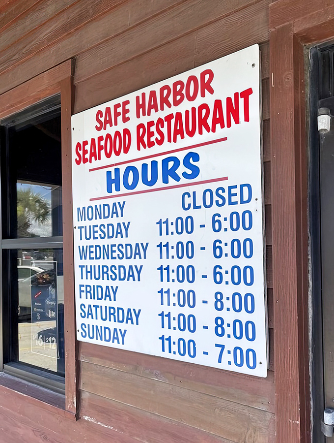 These hours prove they're confident enough to close on Mondays &ndash; always a good sign in the restaurant world.