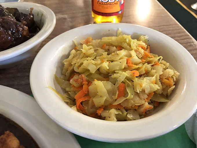 This isn't just cabbage&mdash;it's a masterclass in how simple vegetables become extraordinary through Caribbean seasoning wisdom and perfect cooking technique.