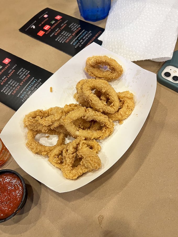 Crispy calamari rings &ndash; the appetizer that's passed the test of time while trendier starters have come and gone.