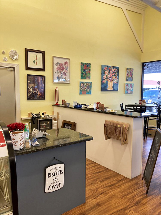 The checkout counter where satisfied customers become instant evangelists for this hidden culinary gem.