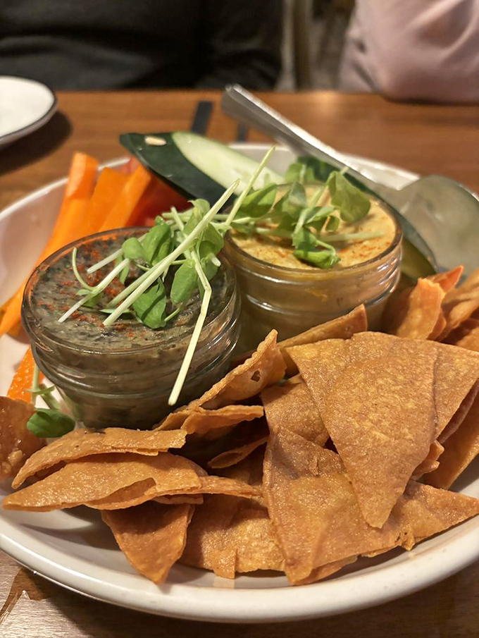 Simple chips and dip elevated to an art form that proves greatness lives in details.