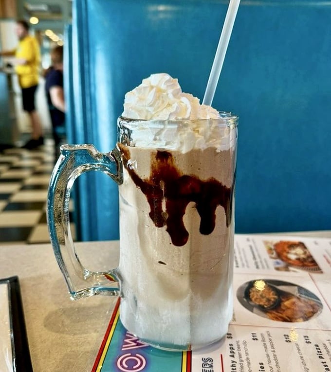 This chocolate shake is what happens when dessert decides to crash the beverage party &ndash; and everyone's invited.