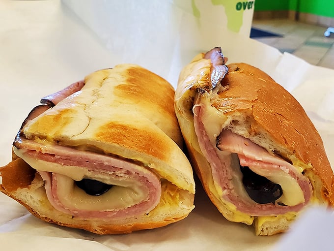 The Cuban sandwich &ndash; Tampa's signature contribution to the sandwich pantheon &ndash; gets the Mickey's treatment with perfectly pressed bread and traditional fillings.