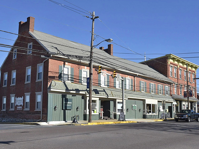 Downtown New Holland's historic buildings house culinary treasures waiting to be discovered by those willing to venture beyond the tourist trail.
