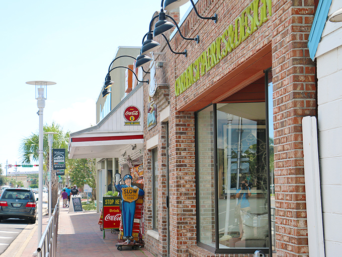 Downtown Fort Walton Beach maintains that perfect small-town charm where window shopping doesn't require a second mortgage.