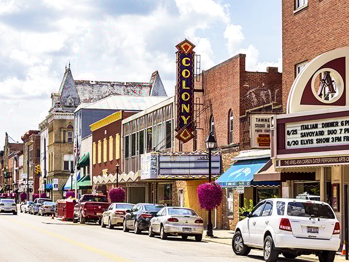 Downtown Gallipolis offers the increasingly rare sight of local businesses thriving without a chain store in sight.