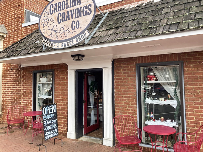 The entrance doesn't just say "OPEN"&mdash;it whispers "come in and forget about that diet you were considering."