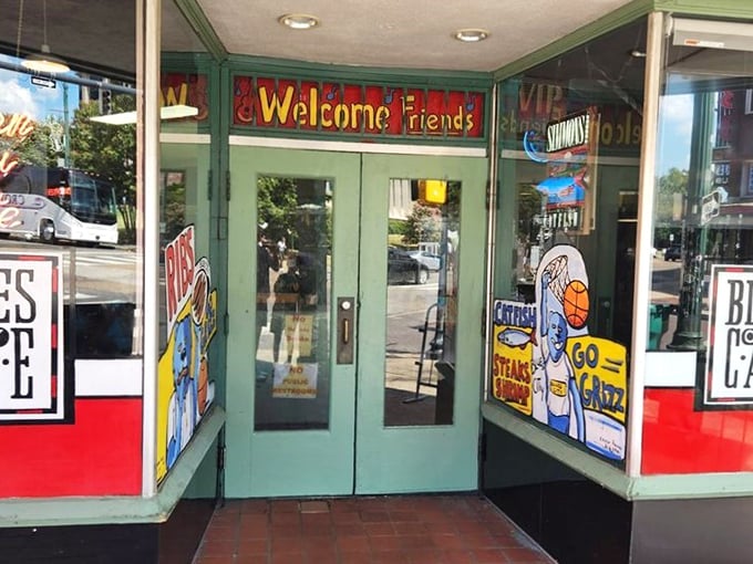 "Welcome Friends" isn't just a sign—it's a promise that Blues City Cafe has kept for decades.