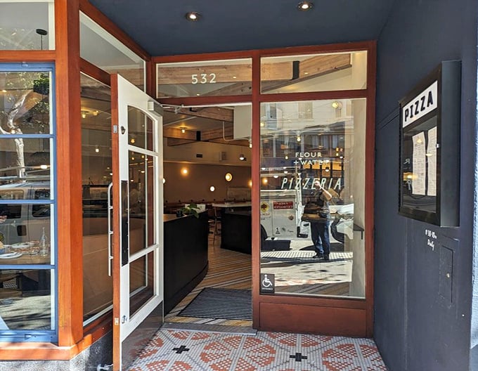 The entrance that separates the pizza-have-nots from the pizza-haves. Cross this threshold and prepare for a life-changing cheese experience.