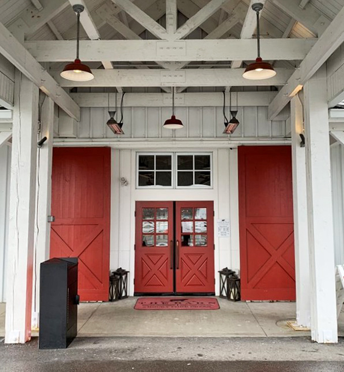 Those red barn doors aren't just an entrance&mdash;they're a portal to the kind of meal that creates memories and stretches waistbands.