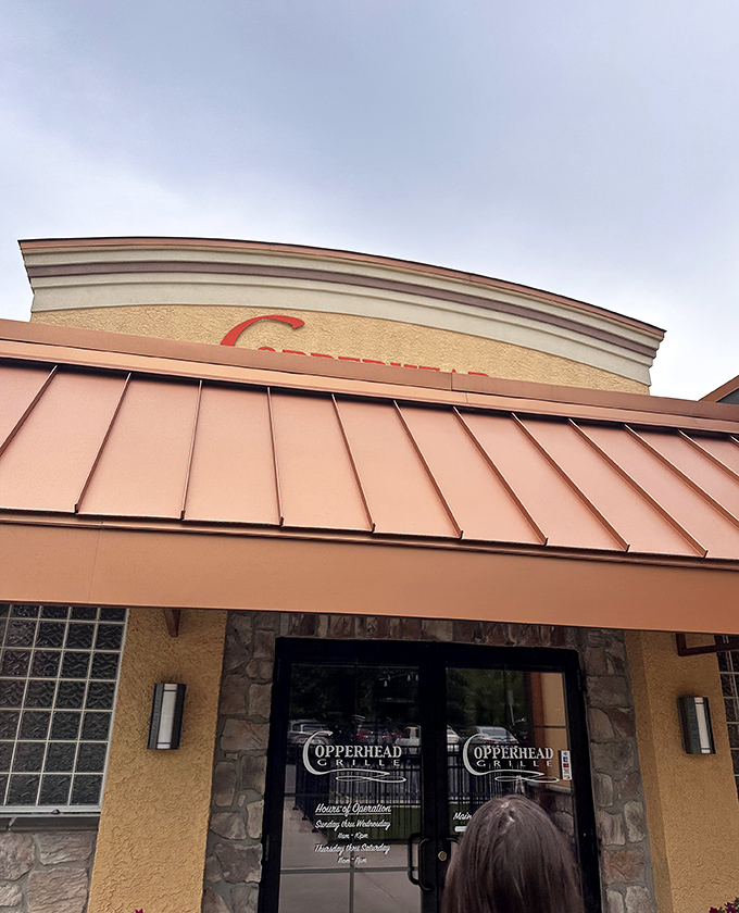 The entrance that serves as a portal to comfort food paradise &ndash; where hunger goes to meet its delicious match.