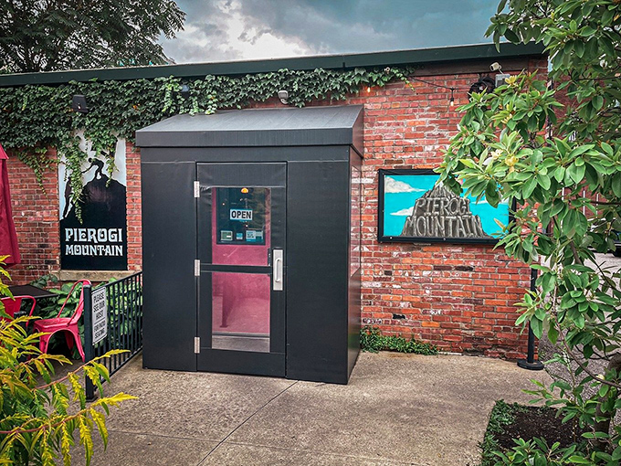 The entrance promises what lies beyond&mdash;an unpretentious doorway to dumpling heaven where your taste buds will thank you for making the journey.