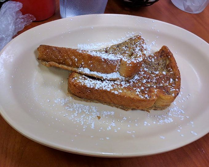 French toast that makes regular toast question its life choices and career path.