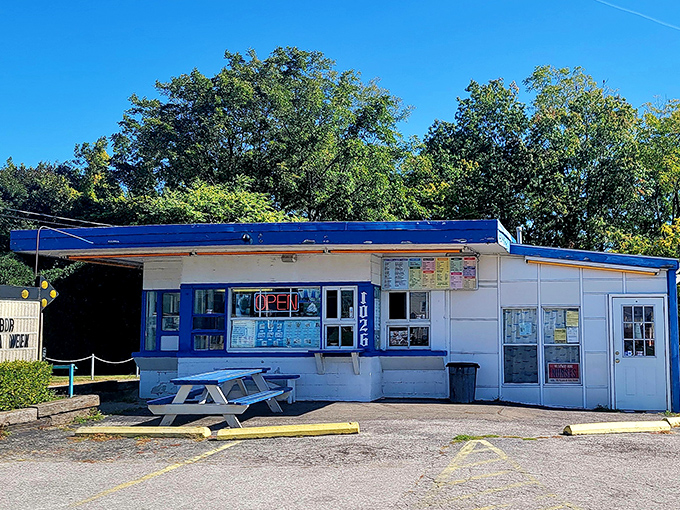 Frosty Harbor's classic roadside stand promises summer's simplest joys&mdash;ice cream cones that drip down your fingers as you watch boats sail by.