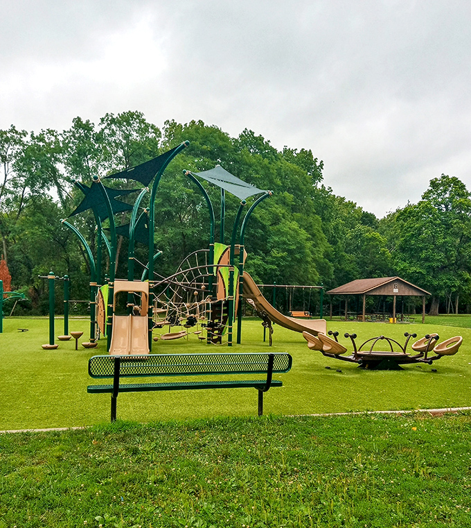 This modern playground design brings nature-inspired fun to Lebanon's youngest visitors, proving that screen-free entertainment still has serious pulling power.