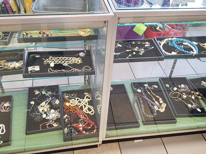 Jewelry that sparkles with possibility. These accessories once completed someone's perfect outfit and are ready to complement yours for pocket change.