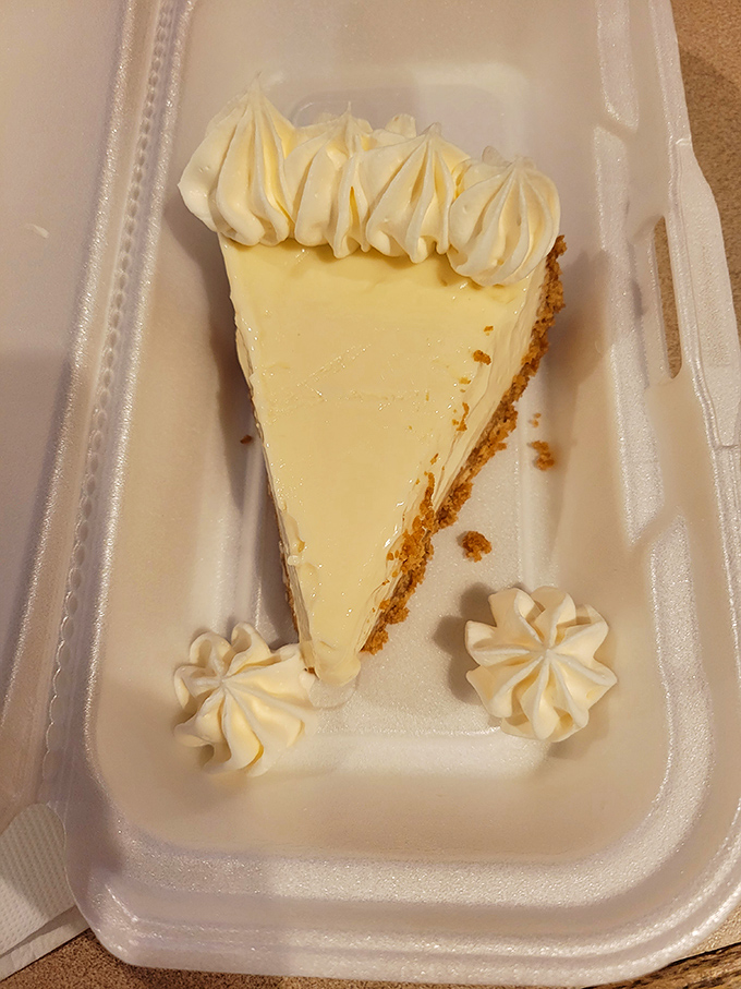 Key lime pie that strikes the perfect balance between sweet and tart&mdash;a refreshing finale that whispers, "You've made excellent life choices today."