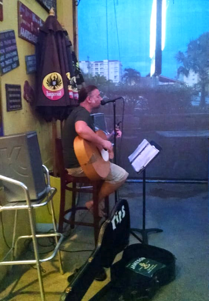 Live music and barbecue&mdash;a pairing as natural as smoke and meat. This performer adds the perfect soundtrack to your food coma.