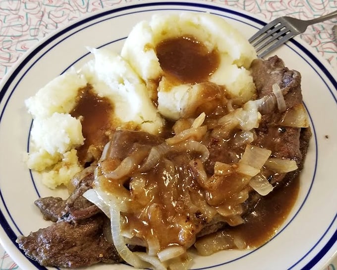 Liver and onions with mashed potatoes &ndash; the dish your grandparents were right about all along. Comfort food that's survived every culinary trend for good reason.
