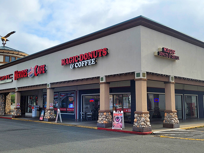 Magic Donuts and Coffee, where morning rituals are elevated to art forms. The true magic? How quickly they remember your "usual" order.