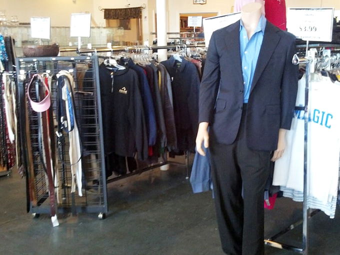 Need to look sharp without the sharp pain to your wallet? The men's section offers suits and business wear that mean serious savings.