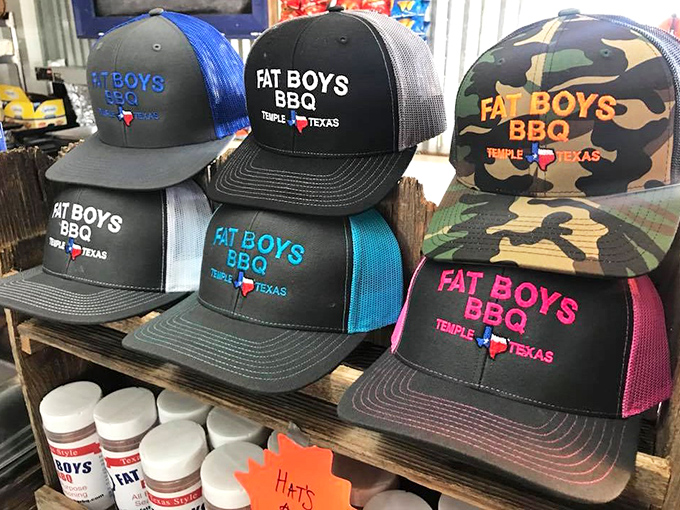 The ultimate souvenir that says, "Yes, I've been to barbecue paradise, and I have the hat to prove it."