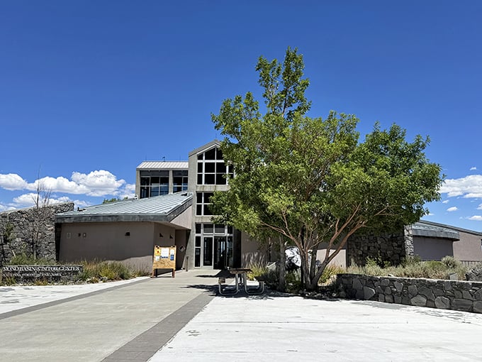 The Mono Basin Visitor Center's modern architecture mirrors the dramatic landscape it celebrates &ndash; a temple to geology that's actually worth visiting.
