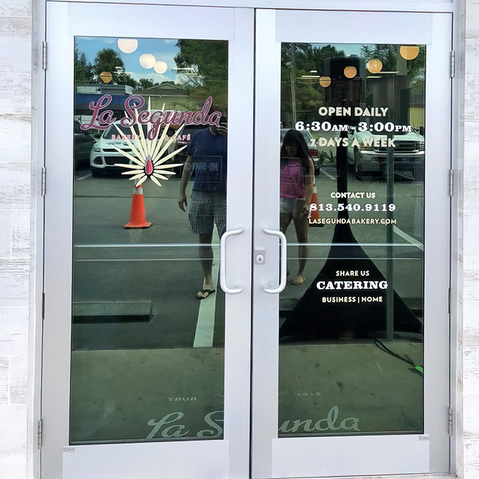 Those opening hours are practically a public service announcement. Seven days a week of bread-based bliss—the kind of commitment we should all aspire to.