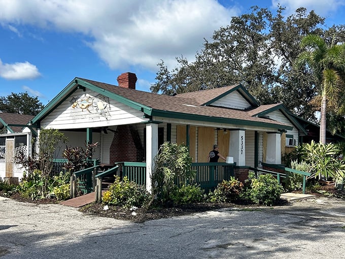A shrine to seafood simplicity hiding in plain sight. This unassuming cottage houses more culinary treasures than buildings ten times its size.