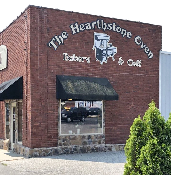 An iconic Michigan bakery landmark. The vintage stove logo promises old-fashioned goodness made with time-honored techniques and genuine care. 