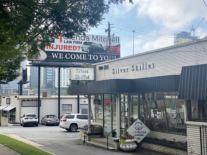 The Silver Skillet stands proudly as modern Atlanta rises around it. This isn't stubbornness&mdash;it's the quiet confidence of knowing you've got something timeless.