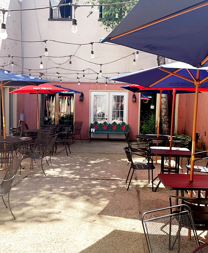 The outdoor patio&mdash;where string lights, colorful umbrellas, and the promise of tableside guacamole create summer magic year-round.