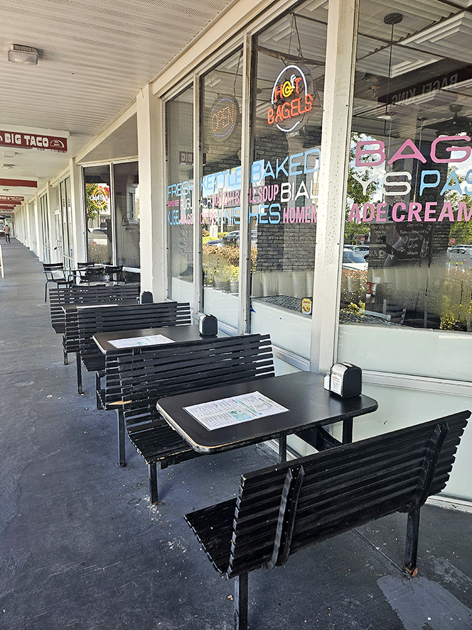 Outdoor seating for those perfect Florida mornings when the humidity takes a rare day off and breakfast al fresco becomes irresistible.