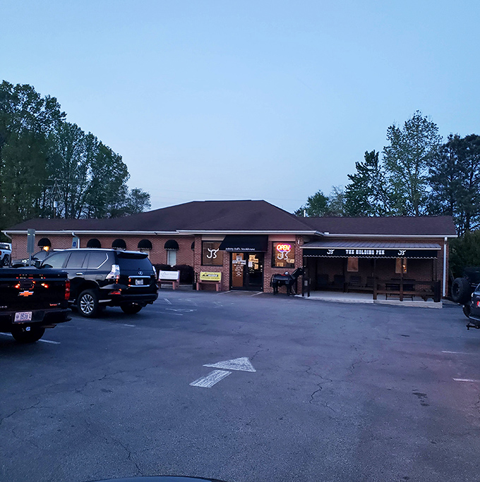 As dusk settles over Louisburg, Johnny Bull's lights up, drawing in locals and savvy out-of-towners for an evening of honest-to-goodness good eating.