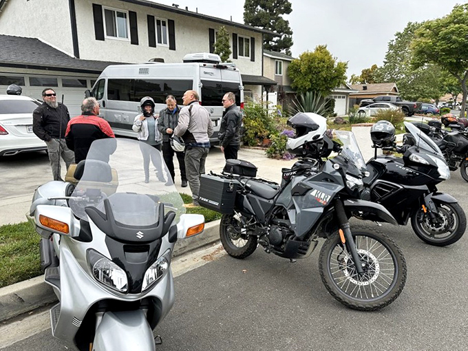Even motorcycle enthusiasts make the pilgrimage to R+Q Kitchen. Great barbecue has a way of bringing different communities together.