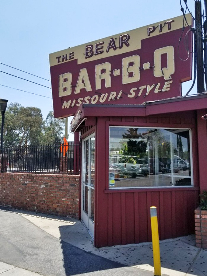 That sign isn't just advertising&mdash;it's a beacon for the barbecue faithful. A landmark that's guided hungry pilgrims for generations.