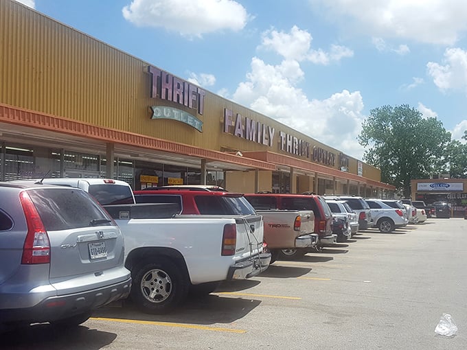 The packed parking lot tells the true story – this isn't just shopping, it's a destination worthy of a special trip.