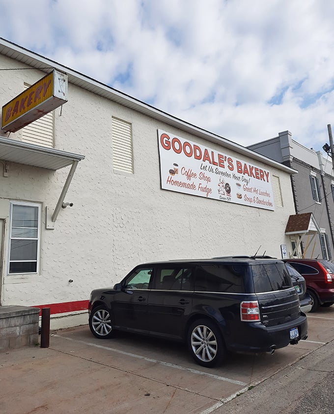 Parking spots fill quickly here, a sure sign that locals know where true treasures hide.