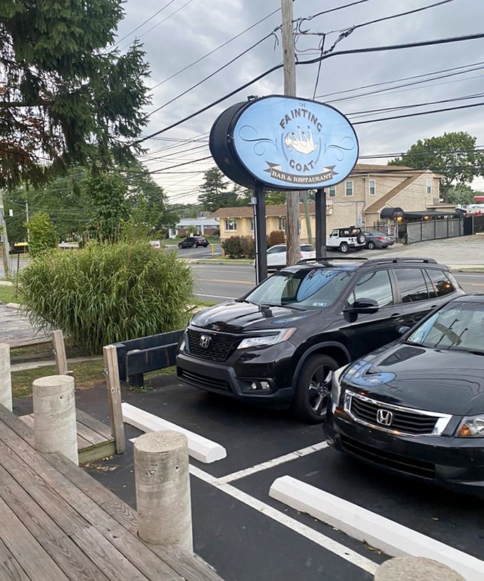 The welcoming sign promises good times ahead&mdash;like a beacon guiding hungry travelers to pretzel paradise in suburban Philadelphia.