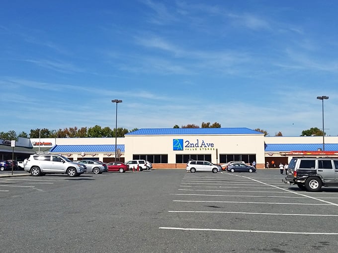 Plenty of parking because they know you'll need room to load up those fantastic finds.