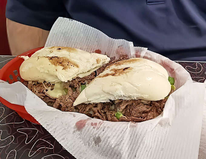 Philly cheesesteak that doesn't need Philadelphia's approval&mdash;this sandwich stands confidently on its own merits, ready to challenge any coastal sandwich superiority complex.
