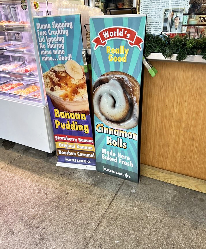 Bold promises from a bakery that delivers on every single claim, especially regarding those world-famous cinnamon rolls.