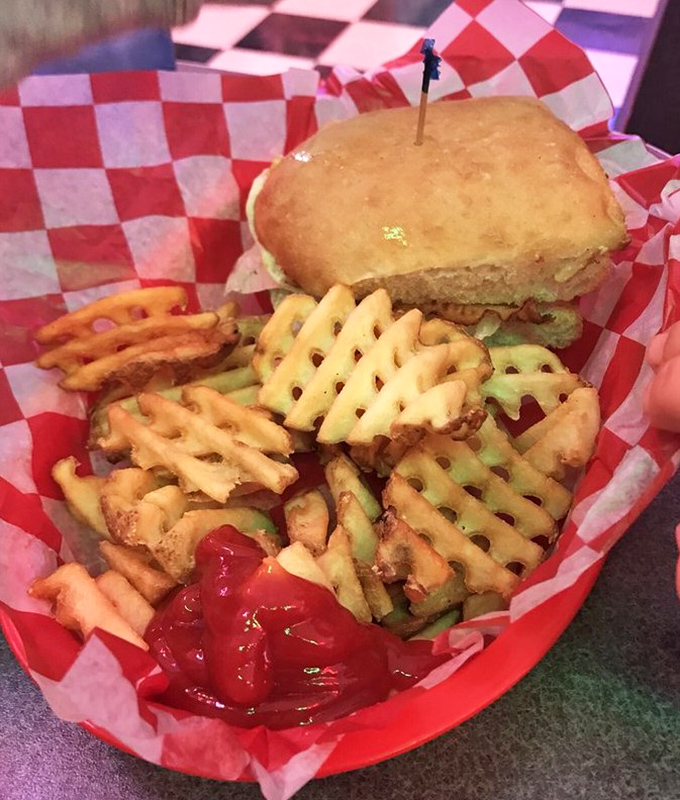 The quarter sub with waffle fries&mdash;a combination so perfect it should have its own national holiday.